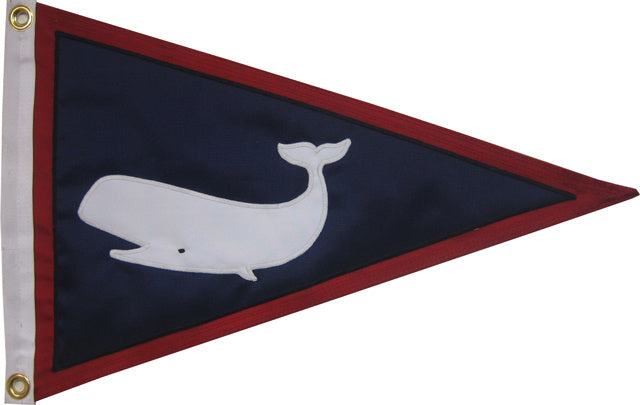 Sperm Whale boating pennant – Seattle FlagMakers