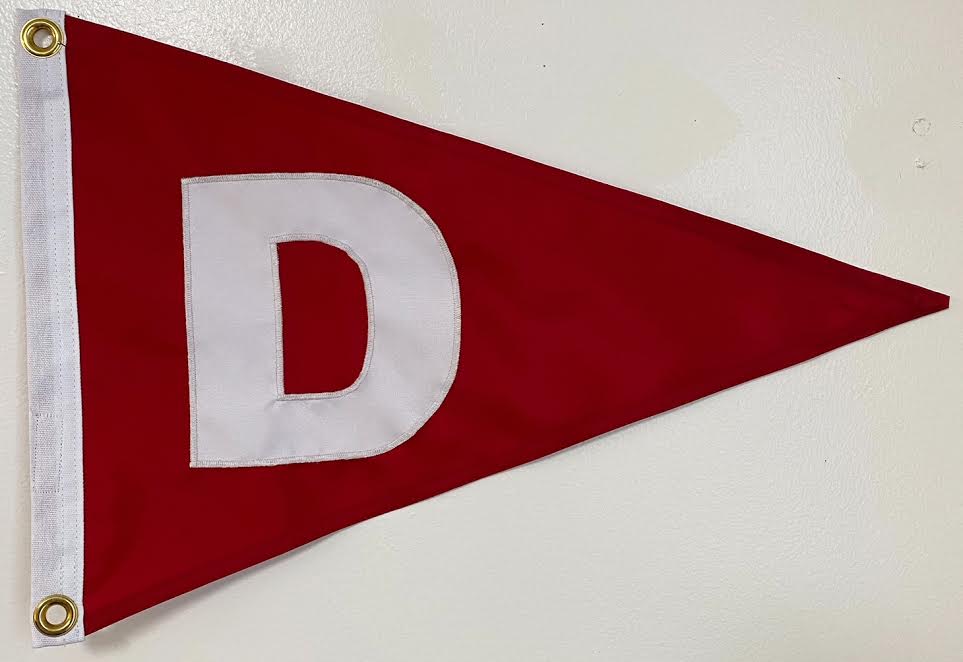 SALE: Letter "D" Pennant – Seattle FlagMakers